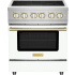 BlueStar BSIR30 30 Inch Freestanding Professional Induction Range with ...