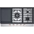 LG CBGS3628N 36 Inch Gas Cooktop with 5 Sealed Burners, UltraHeat™ Dual ...