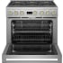 Monogram ZGP366NTSS 36 Inch Freestanding Professional Gas Smart Range ...