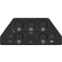 Monogram ZHU36RDTBB 36 Inch Smart Induction Cooktop with 5 Cooking ...