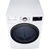 LG DLEX4200W 27 Inch Electric Smart Dryer with 7.4 Cu. Ft. Capacity ...