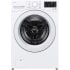 LG WM3470CW 27 Inch Front Load Washer with 5.0 Cu. Ft. Capacity, 8 Wash ...
