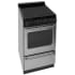 Premier EAS7X0BP 20 Inch Electric Range with 4 Smoothtop Burners, 1.5 ...