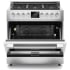 Fulgor Milano F6PDF366S1 36 Inch Freestanding Dual Fuel Range with Four ...