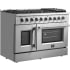 Forno FFSGS644448 48 Inch Freestanding Gas Range with 8 Italian Defendi ...