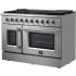 Forno FFSGS644448 48 Inch Freestanding Gas Range with 8 Italian Defendi ...