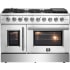 Forno FFSGS644448 48 Inch Freestanding Gas Range with 8 Italian Defendi ...