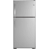 GE GIE19JSNRSS 30 Inch Top Freezer Refrigerator with 19.2 cu. ft ...