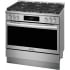Frigidaire GCFD3661AF 36 Inch Freestanding Dual Fuel Range with 6 ...