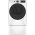 GE GFV55ESSNWW 28 Inch Electric Long Vent Smart Dryer with 7.8 Cu. Ft ...