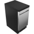 GE GPT145SSLSS 18 Inch Portable Fully Integrated Dishwasher with 3 ...