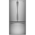 GE GWE19JYLFS 33 Inch Counter Depth French Door Refrigerator with 18.6 ...
