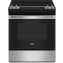 Whirlpool WEE515S0LS 30 Inch Slide-In Electric Range with 4 Elements, 4 ...