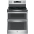 GE JB860SJSS 30 Inch Freestanding Double Oven Electric Range with True ...