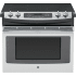GE JD630SFSS 30 Inch Drop-in Electric Range with 4 Smoothtop Elements ...