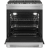 JennAir JDS1450ML 30 Inch Slide-In Dual-Fuel Range with 5 Sealed ...