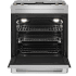 JennAir JES1750ML 30 Inch Slide-In Downdraft Electric Range with 4 ...