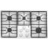 GE JGP3036DLWW 36 Inch Gas Cooktop with 5 Sealed Burners, Dishwasher ...