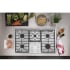 GE JGP3036SLSS 36 Inch Gas Cooktop with 5 Sealed Burners, Dishwasher ...