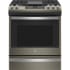 GE JGS760EPES 30 Inch Slide-In Smart Gas Range with 5 Sealed Burners, 5 ...