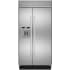 JennAir JS48SSDUDE 48 Inch Built-in Side by Side Refrigerator with ...