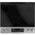 GE JS645SLSS 30 Inch Slide-In Electric Range with 4 Radiant Elements, 5 ...