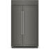 KitchenAid KBSN708MPA 48 Inch Built-In Side-by-Side Refrigerator with ...