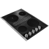 KitchenAid KCED600GSS 30 Inch Electric Cooktop with 4 Elements, Even ...