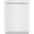 KitchenAid KDFE204KWH 24 Inch Full Console Dishwasher with 13 Place ...