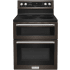 KitchenAid KFED500EBS 30 Inch Freestanding Electric Range with 5 ...