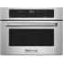 KitchenAid KMBS104ESS 24 Inch Built-In Microwave Oven with 1.4 cu. ft ...