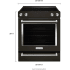 KitchenAid KSEG700EBS 30 Inch Slide-In Electric Range with 5 Elements ...