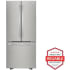 LG LFCS22520S 30 Inch French Door Refrigerator with 21.8 Cu. Ft ...