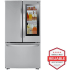LG LFCS27596S 36 Inch PrintProof 3 Door Refrigerator with 27 cu. ft ...