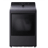 LG DLG8401BE 27 Inch Ultra Large Capacity Top Load Gas Dryer with 7.3 ...