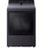 LG DLE8400BE 27 Inch Top Load Electric Dryer with 7.3 cu ft Capacity ...