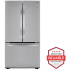LG LRFCS29D6S 36 Inch Smart Freestanding French Door Refrigerator with ...