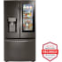 LG LRFVS3006D 36 Inch French Door Smart Refrigerator with 29.7 Cu. Ft ...