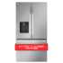 LG LRFXC2606S 36 Inch Counter-Depth MAX™ Smart French Door Refrigerator ...