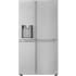 LG LRSDS2706S 36 Inch Freestanding Side by Side Smart Refrigerator with ...