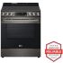 LG LSEL6333D 30 Inch Electric Slide-In Smart Range with 5 Elements, 6.3 ...