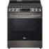 LG LSEL6333D 30 Inch Electric Slide-In Smart Range with 5 Elements, 6.3 ...