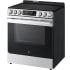 LG LSEL6333XE 30 Inch Slide-In Smart Electric Range with 5 Radiant ...