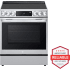 LG LSEL6335FE 30 Inch Smart Slide-In Electric Range with 5 Radiant ...
