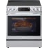 LG LSEL6335FE 30 Inch Smart Slide-In Electric Range with 5 Radiant ...