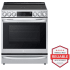 LG LSEL6337F 30 Inch Smart InstaView™ Electric Slide-In Range with 5 ...