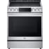 LG LSIS6338FE 30 Inch Smart Slide In Induction Range with 5 Induction ...