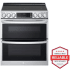 LG LTEL7337F 30 Inch Slide-In Electric Smart Range with 5 Burners ...