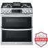 LG LTGL6937F 30 Inch Slide-In Gas Smart Range with 5 Sealed Burners ...