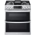 LG LTGL6937F 30 Inch Slide-In Gas Smart Range with 5 Sealed Burners ...
